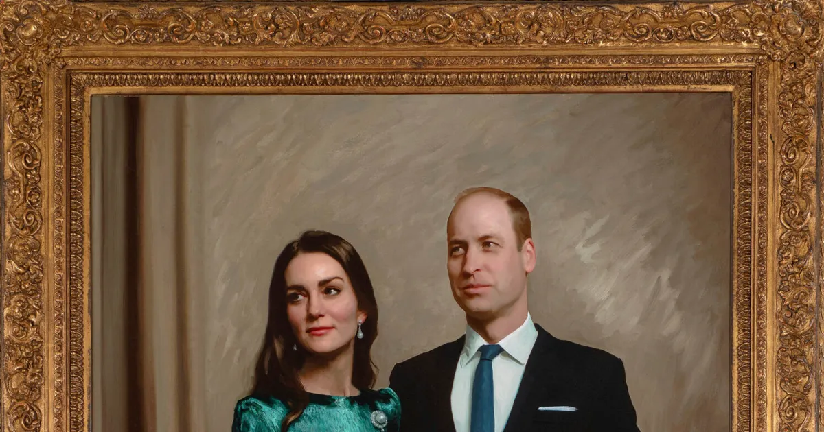 Kate Middleton And Prince William's First Official Joint Portrait Has ...